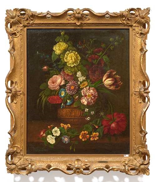 Willem Van Leen | Still life of flowers | MutualArt