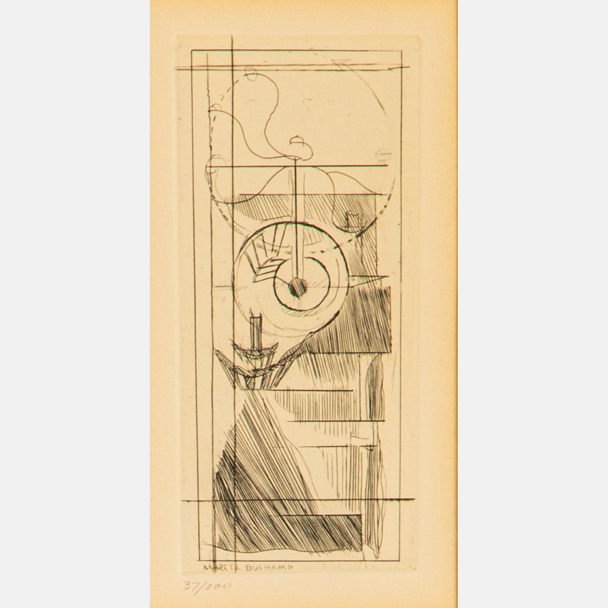 Marcel Duchamp | Coffee Mill, from Du Cubism (1947) | MutualArt