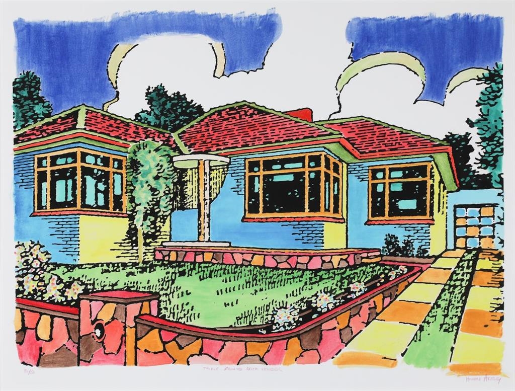 Howard Arkley | Triple Fronted Brick Veneer | MutualArt