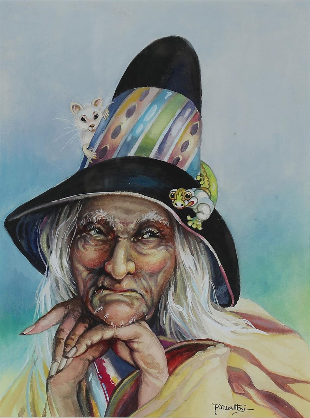 Peg Maltby | The Witch | MutualArt