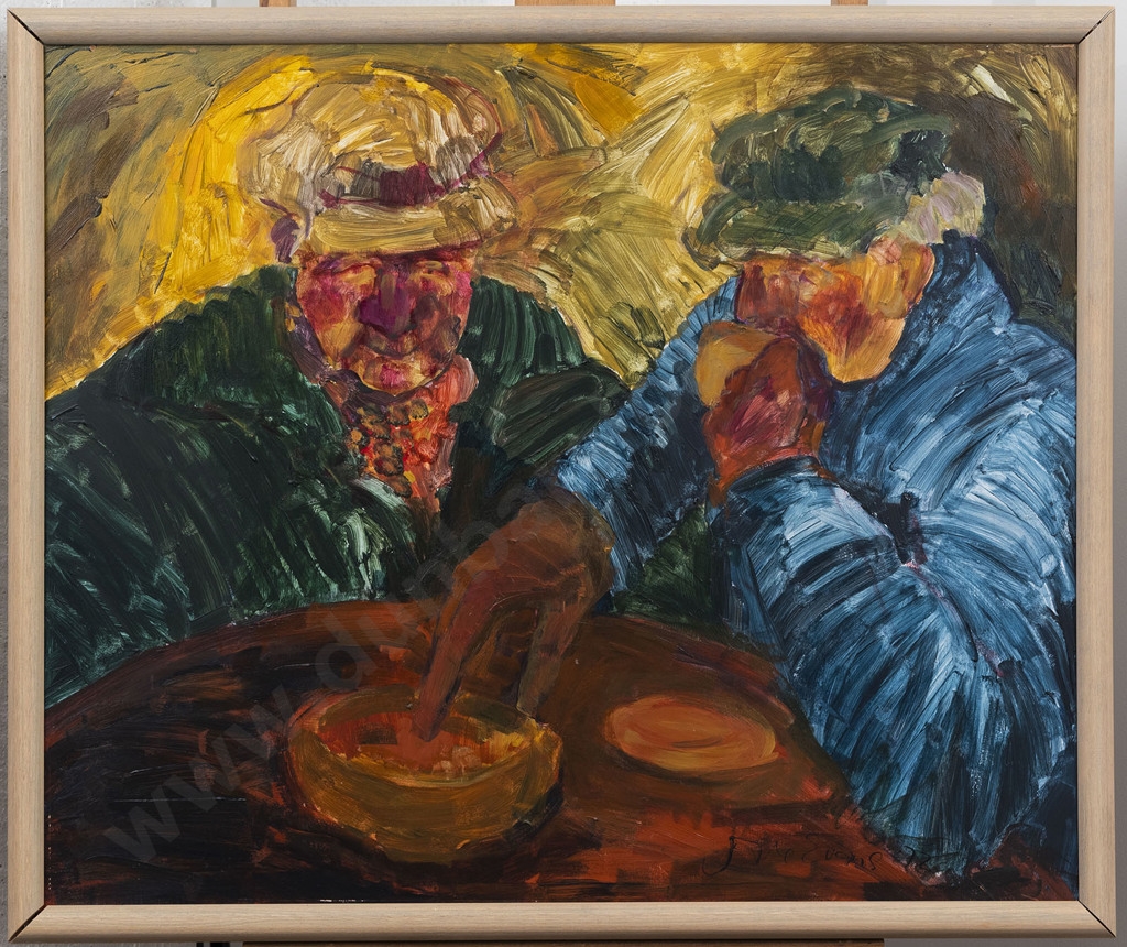 Jane Evans | Cafe Portrait No1 | MutualArt