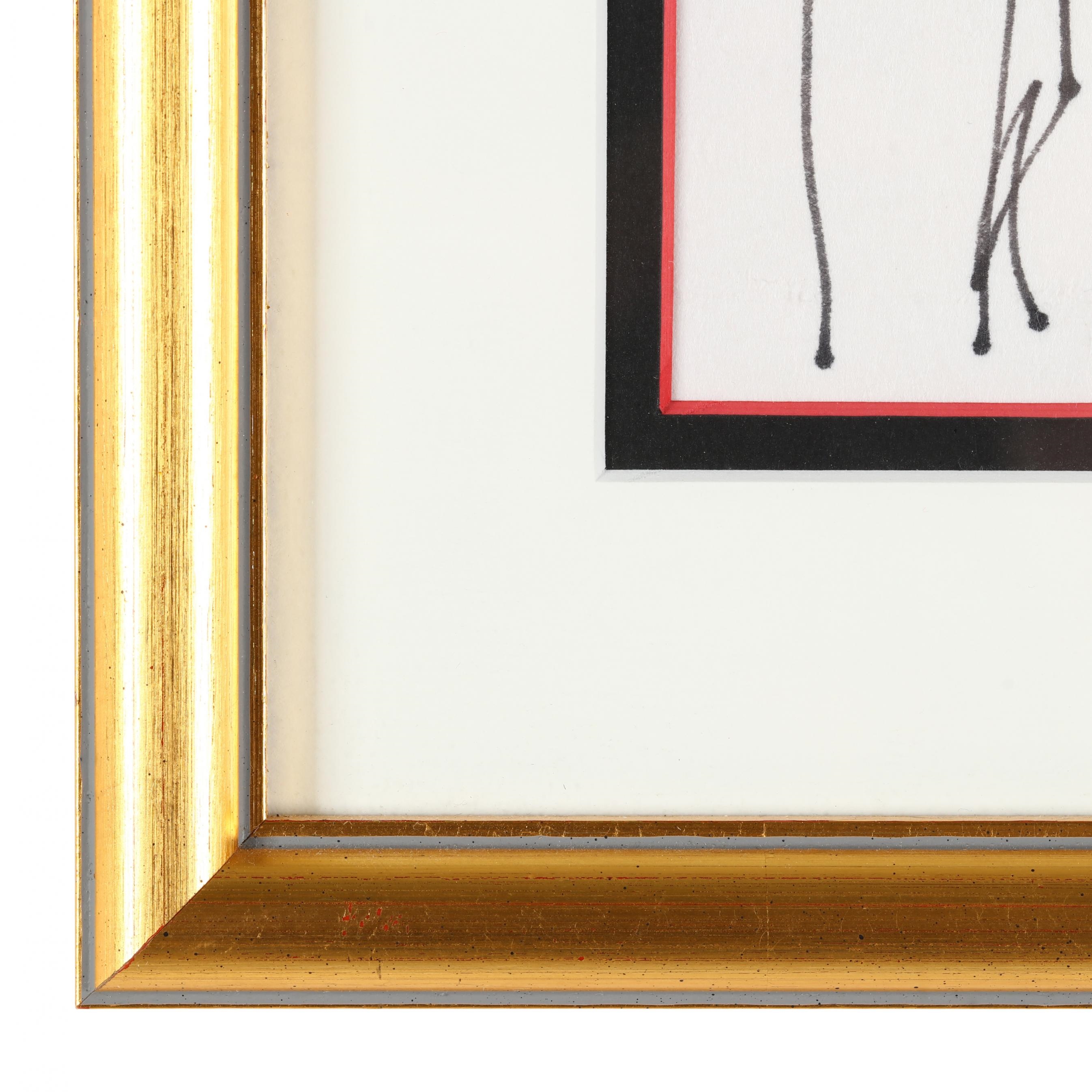 Joe Cox | Drawing of Three Figures (1969) | MutualArt