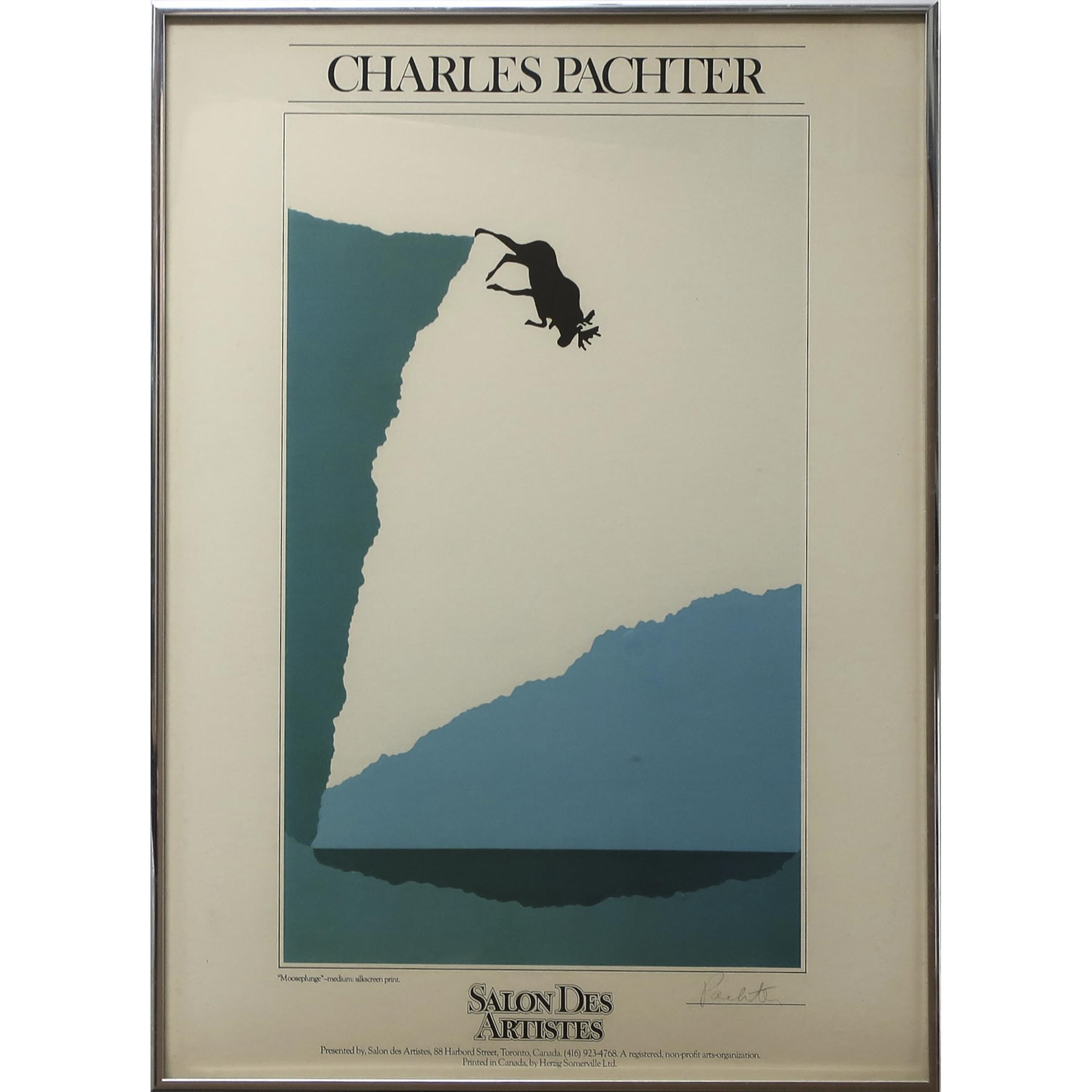 Charles Pachter | MOOSEPLUNGE | MutualArt