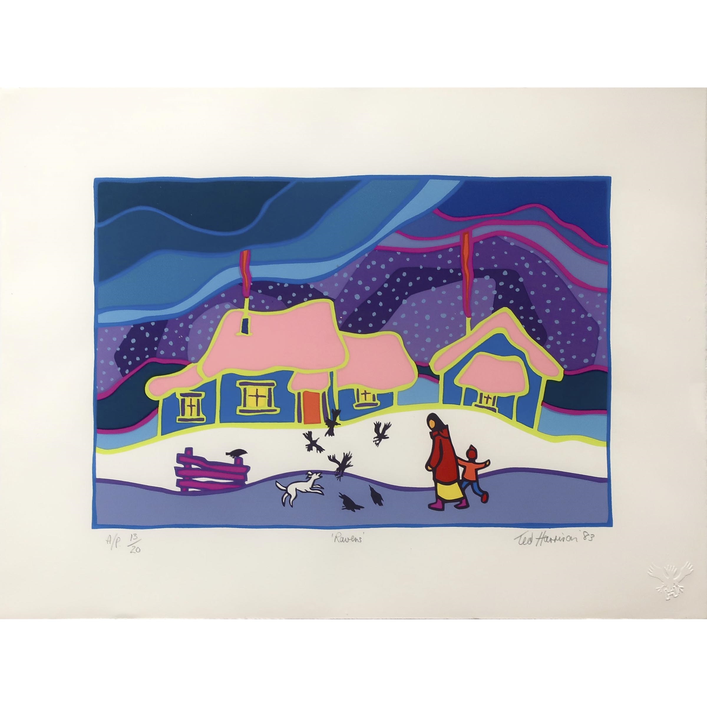 Ted Harrison | Ice | MutualArt