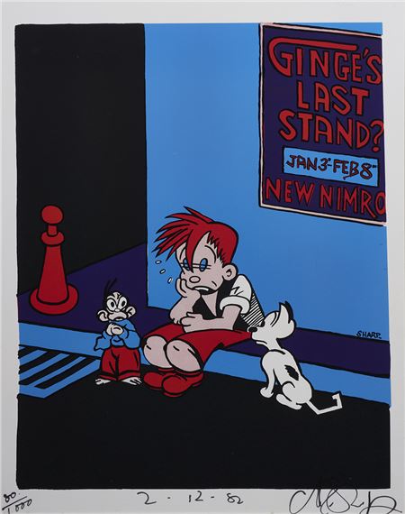 Martin Sharp | Ginge's Last Stand (1982) | MutualArt