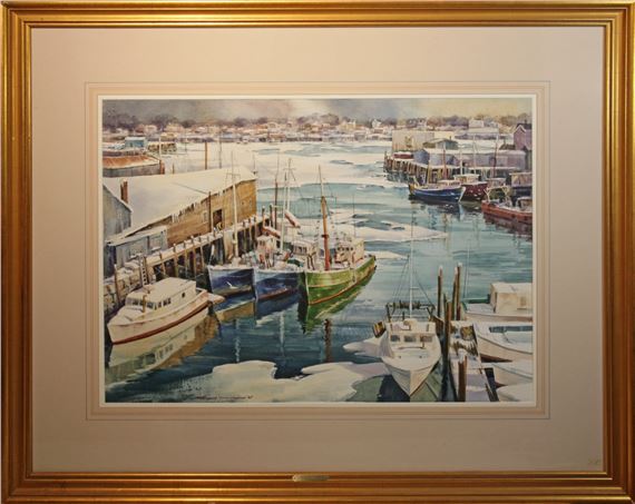Donald Allen Mosher | Gloucester Harbor | MutualArt