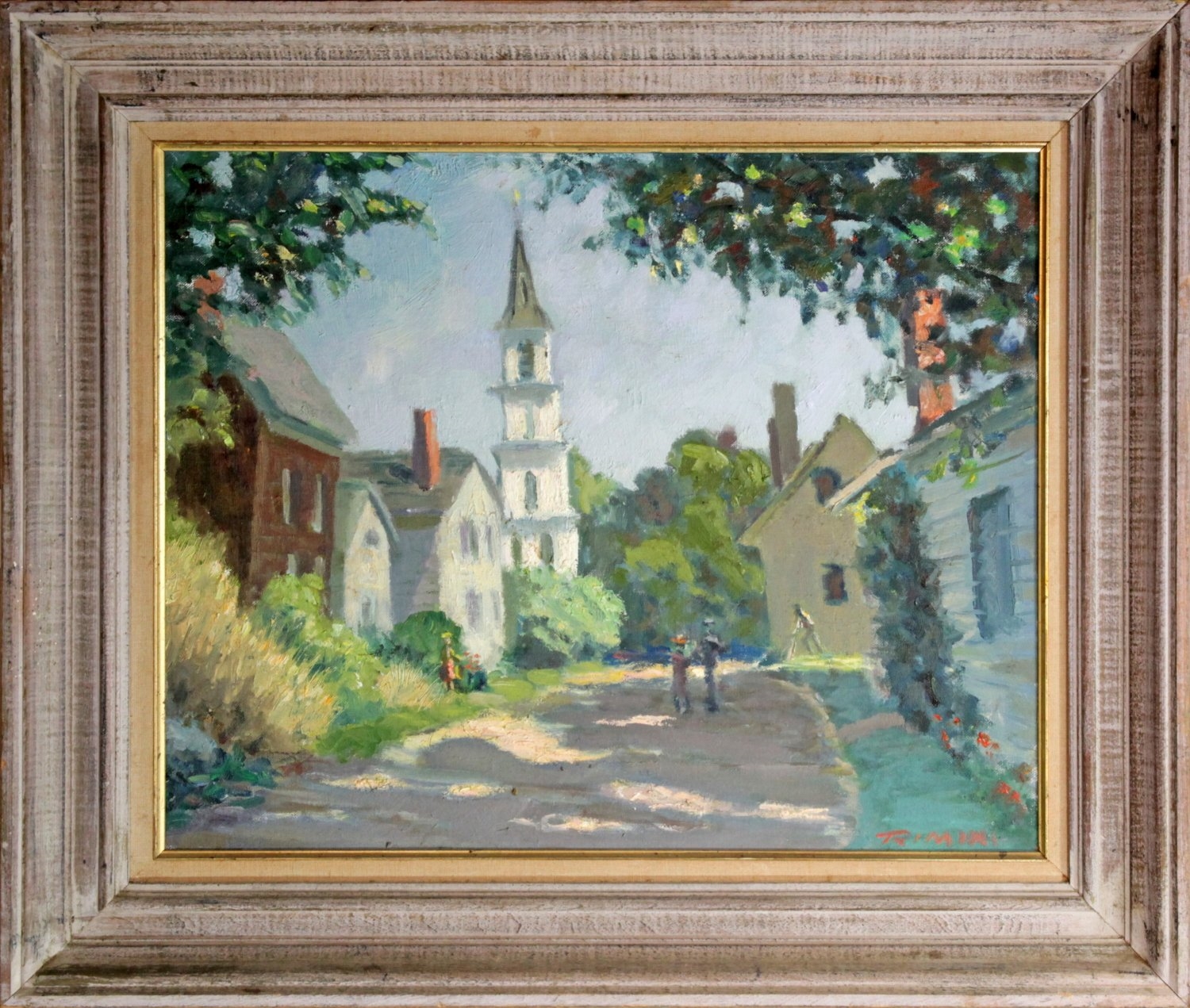 Joseph Rimini | North Shore street scene | MutualArt