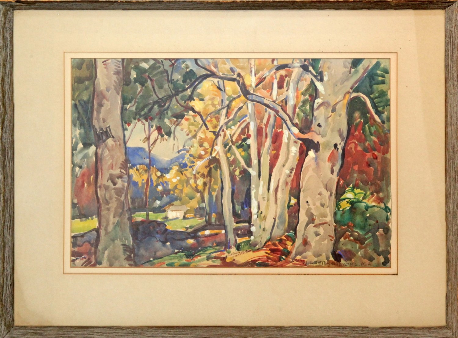 William Lester Stevens | Walk in the Woods | MutualArt