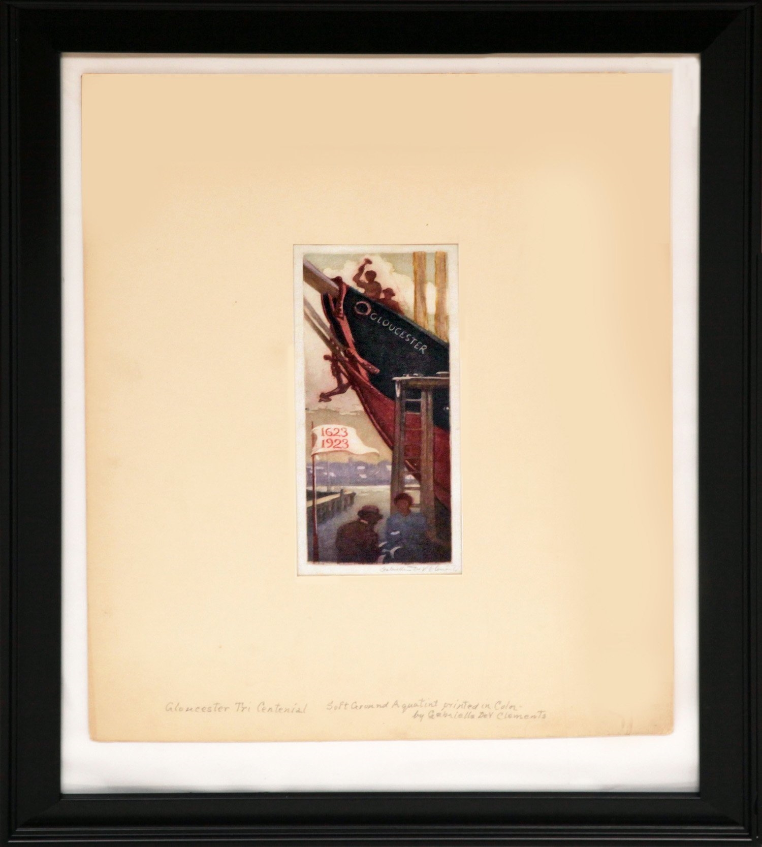 Gabrielle de Veaux Clements | Gloucester Tri-Centennial (1923) | MutualArt