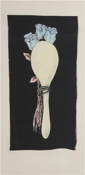 Patrick Dunfey | MIRROR WITH ROSES (1987) | MutualArt