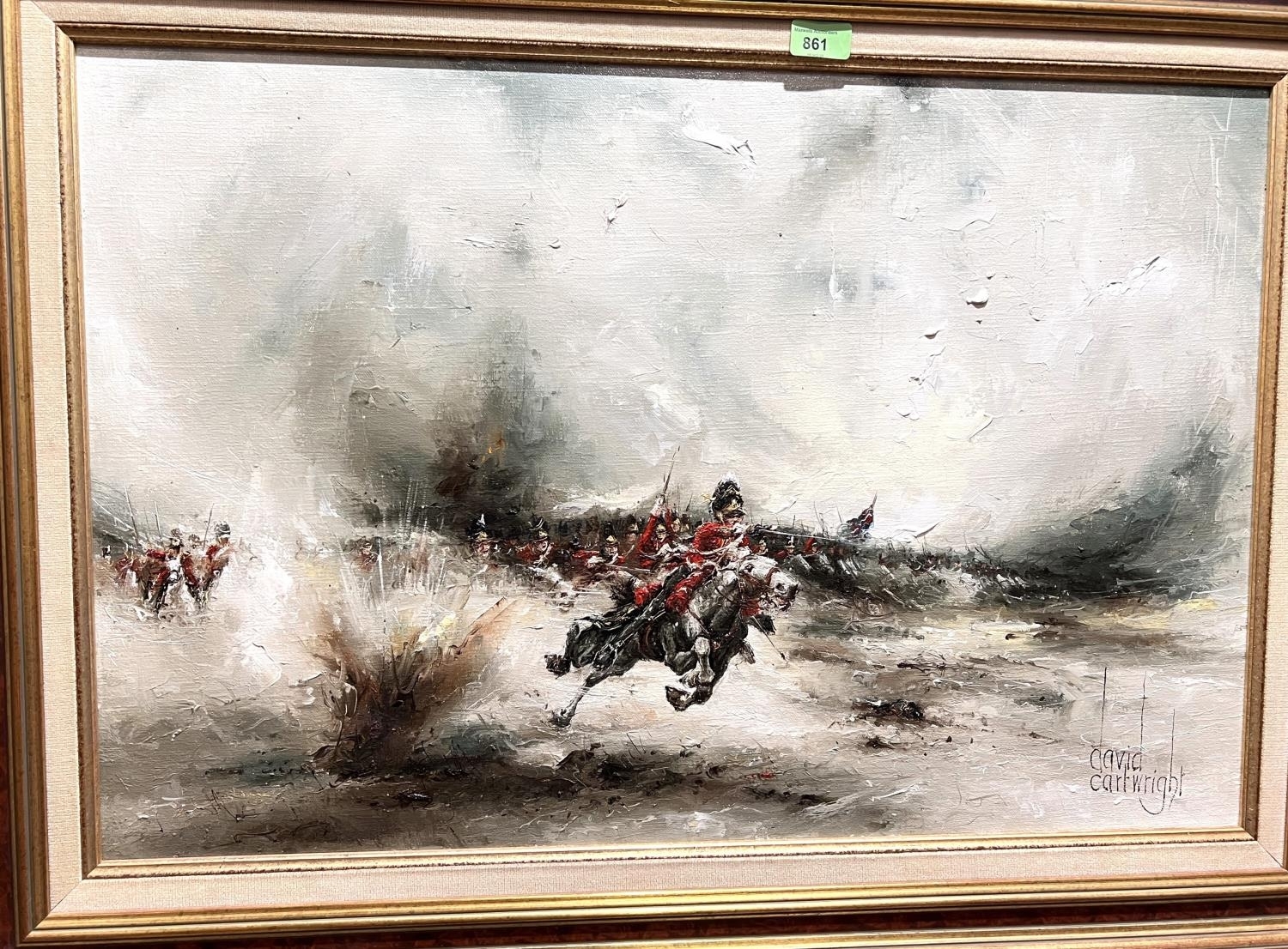 David Cartwright | A large atmospheric Napoleonic period military ...