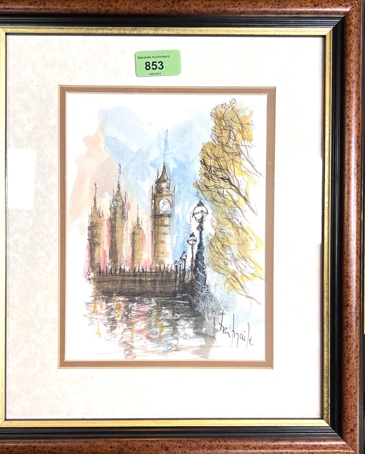 Ben Maile | Big Ben and Parliament | MutualArt