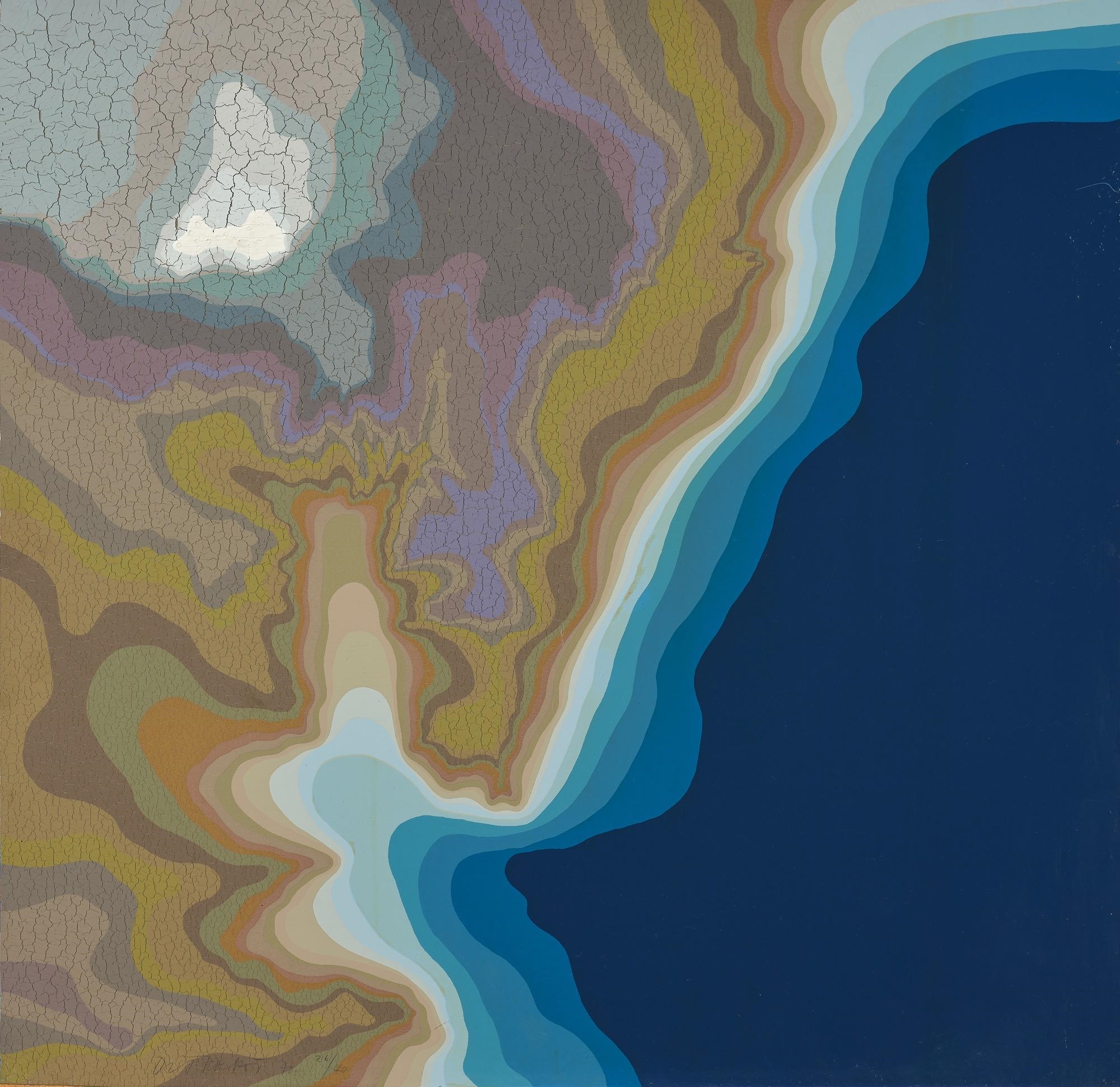 Dieter Roth | Landkarte 1970, (1970) | MutualArt