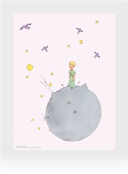 Antoine de Saint-Exupéry | The Little Prince and the birds. | MutualArt