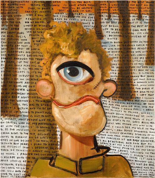 Sean Landers | Cyclops (2000) | MutualArt