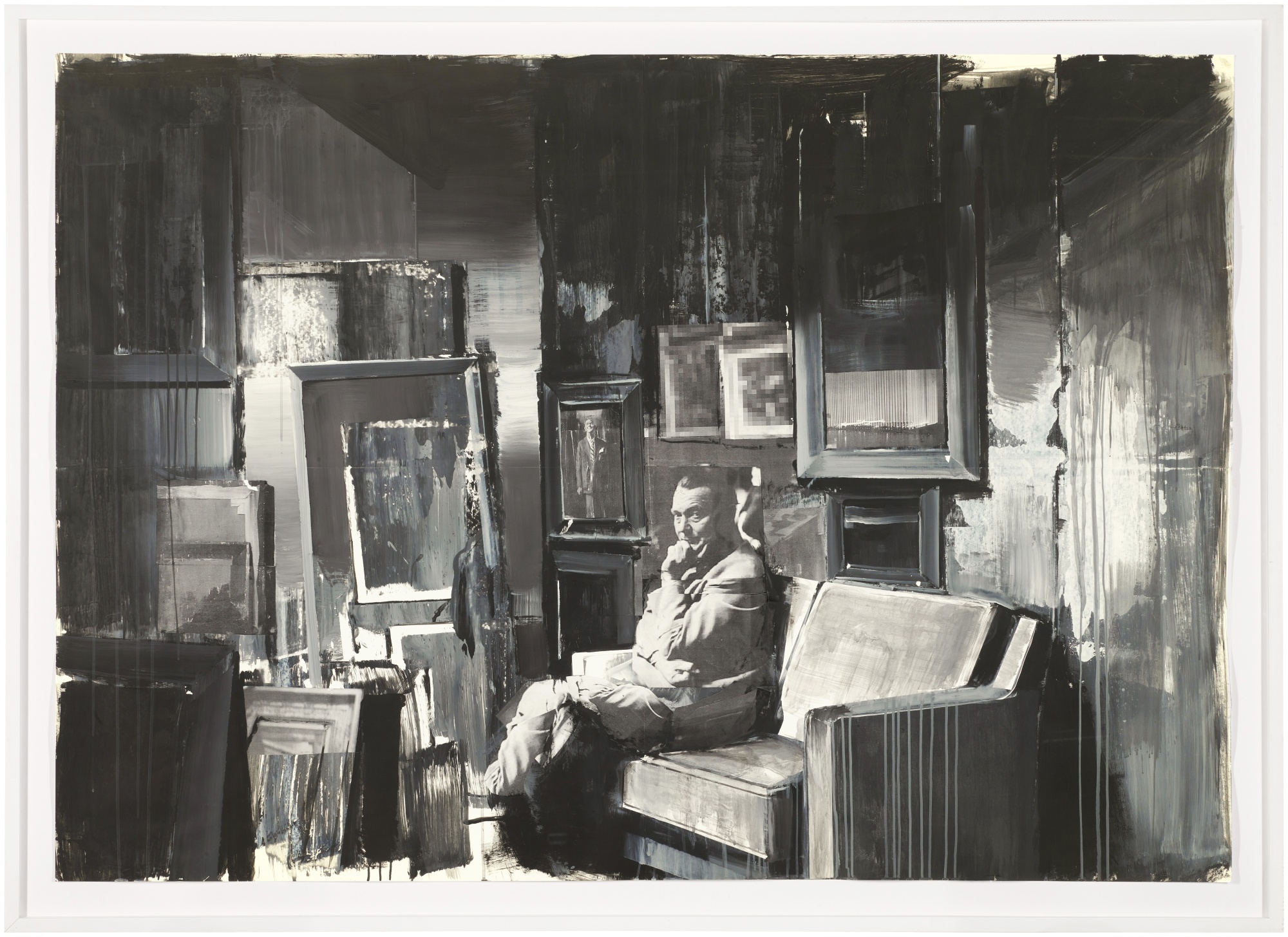 Adrian Ghenie | Study for Collector I (2008) | MutualArt