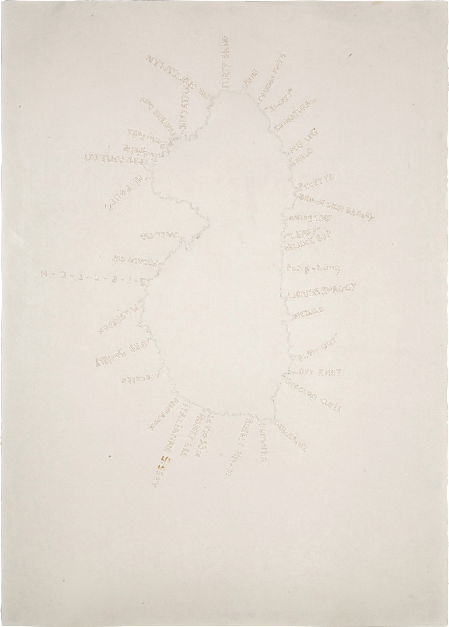 Ellen Gallagher | Watery Ecstatic (2003) | MutualArt