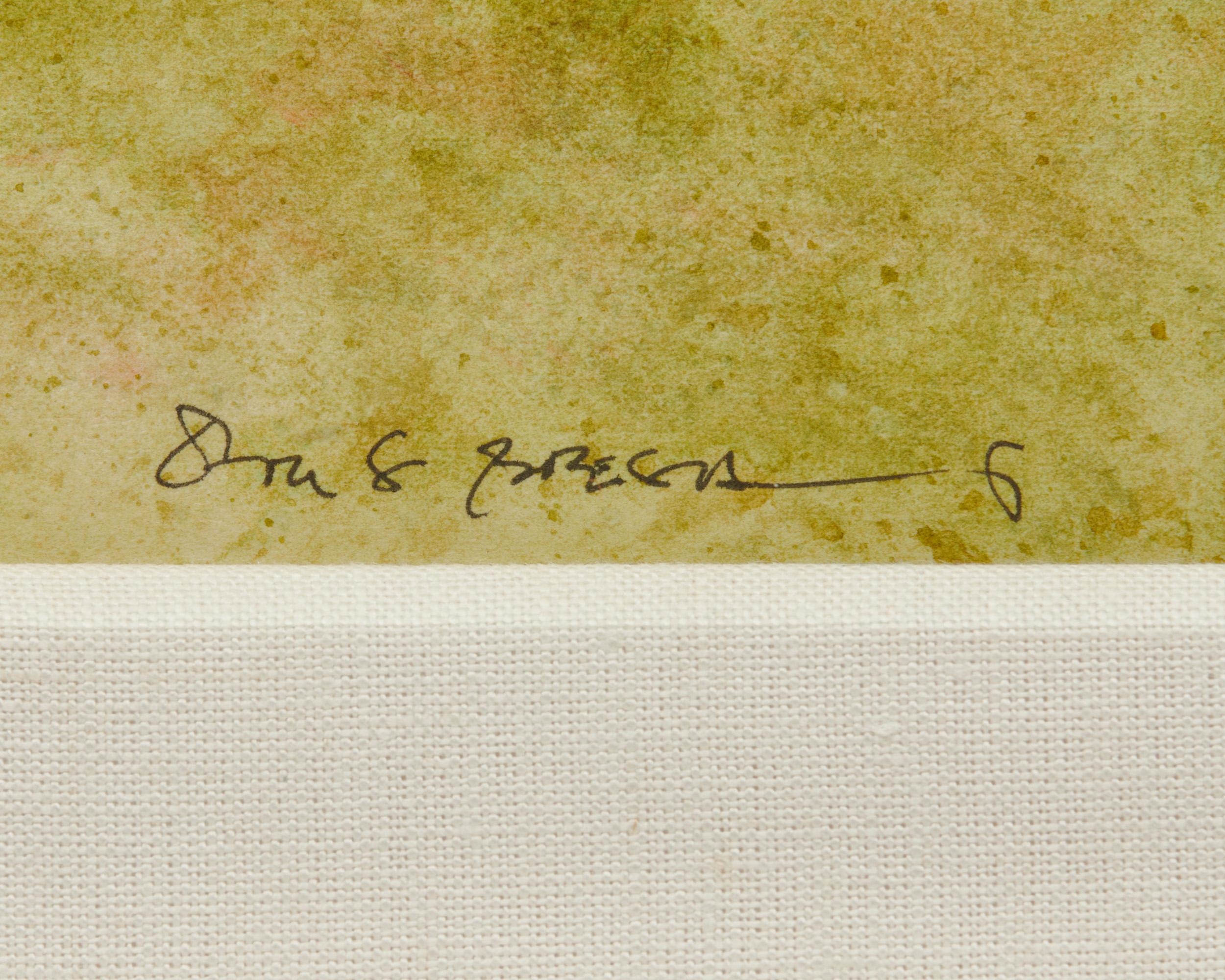 Doug Brega | Blue House with Grey Roof | MutualArt