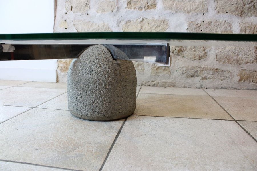 Giovanni Offredi | Giovanni OFFREDI (1927 - 2007) Living room table ...