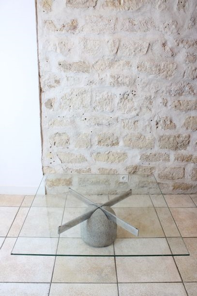 Giovanni Offredi | Giovanni OFFREDI (1927 - 2007) Living room table ...