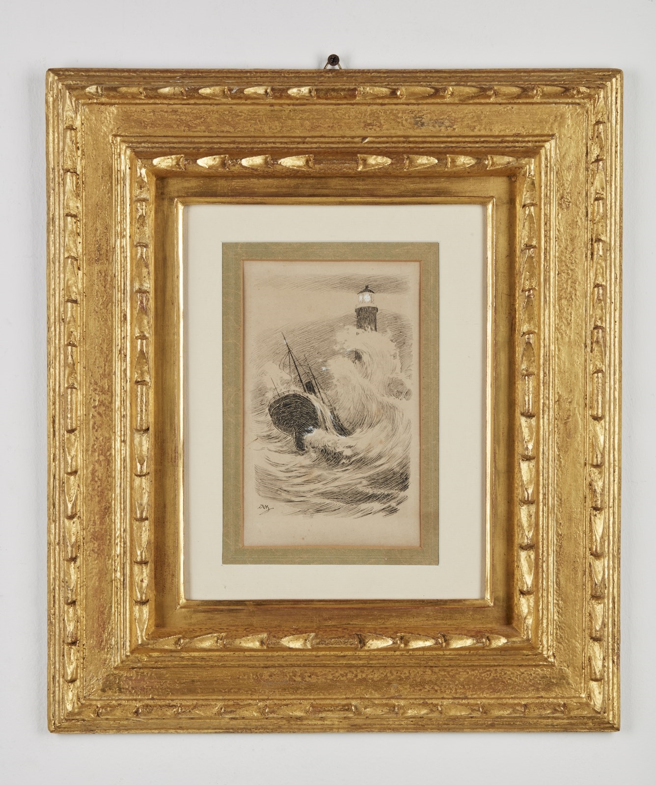 Achille Beltrame | Steamer drifting | MutualArt