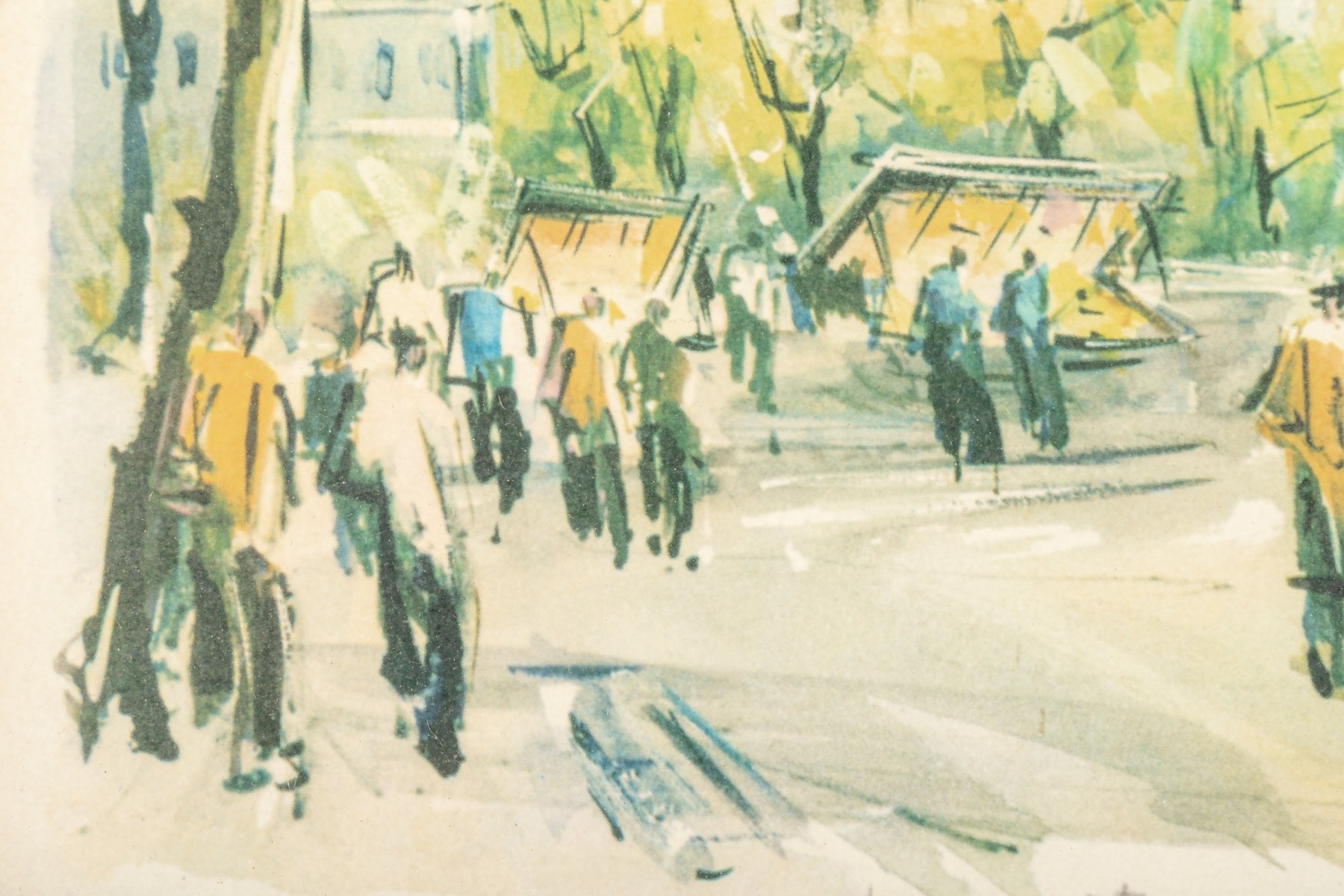 Marius Girard | View Of Notre Dame And Bouquinistes | MutualArt