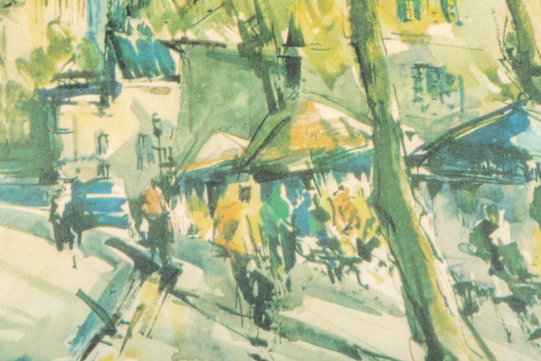 Marius Girard | Paris Sacre Coeur Montmartre Street Scene | MutualArt