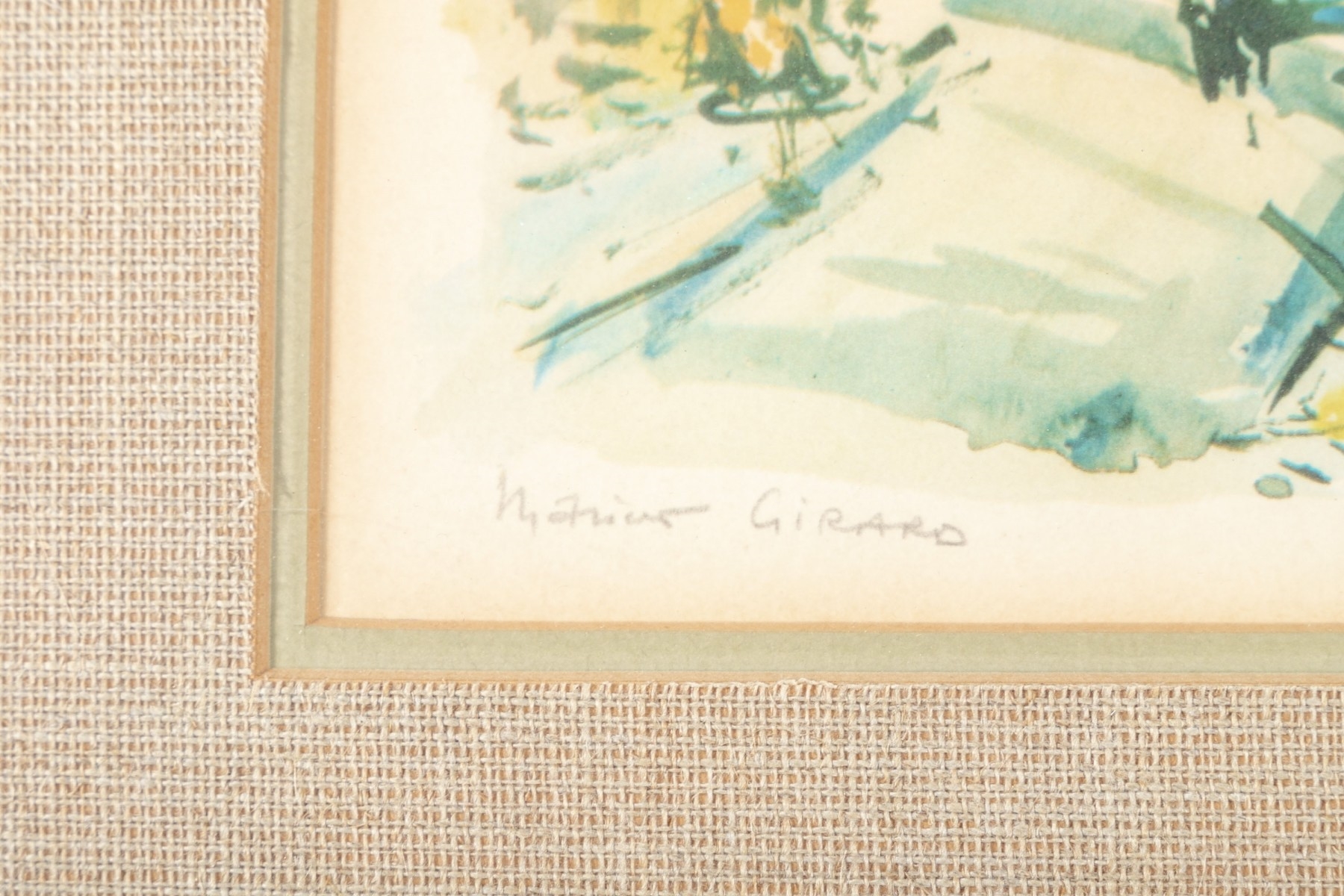 Marius Girard | Paris Sacre Coeur Montmartre Street Scene | MutualArt