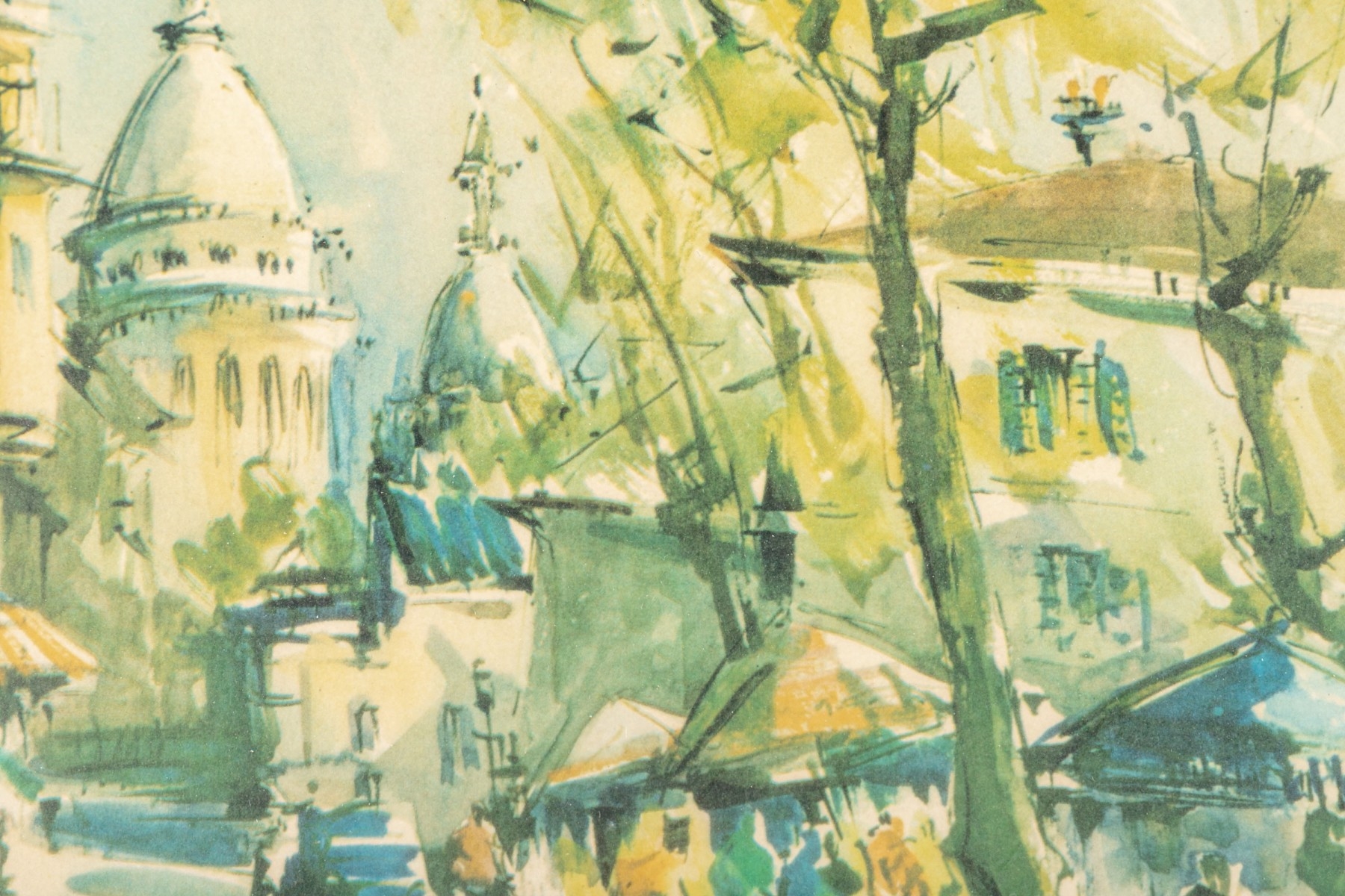 Marius Girard | Paris Sacre Coeur Montmartre Street Scene | MutualArt