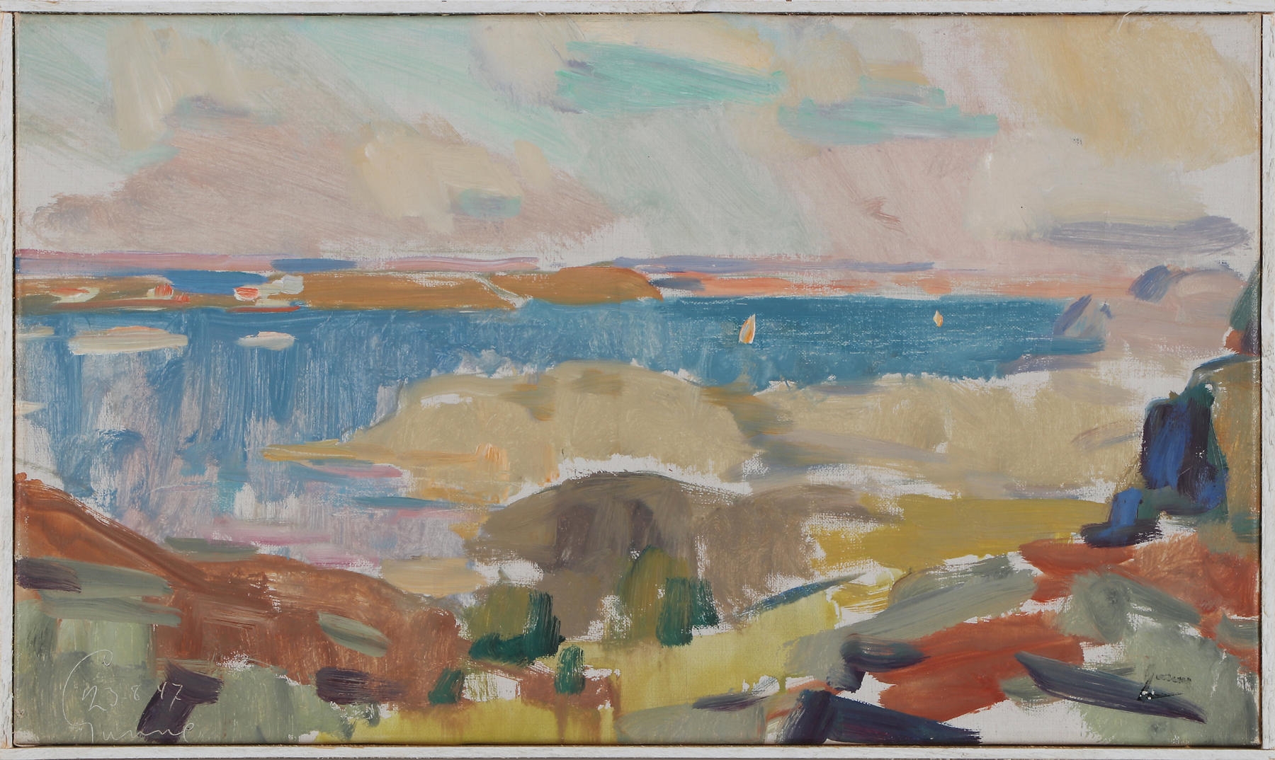 Carl Gunne | Kustvy | MutualArt