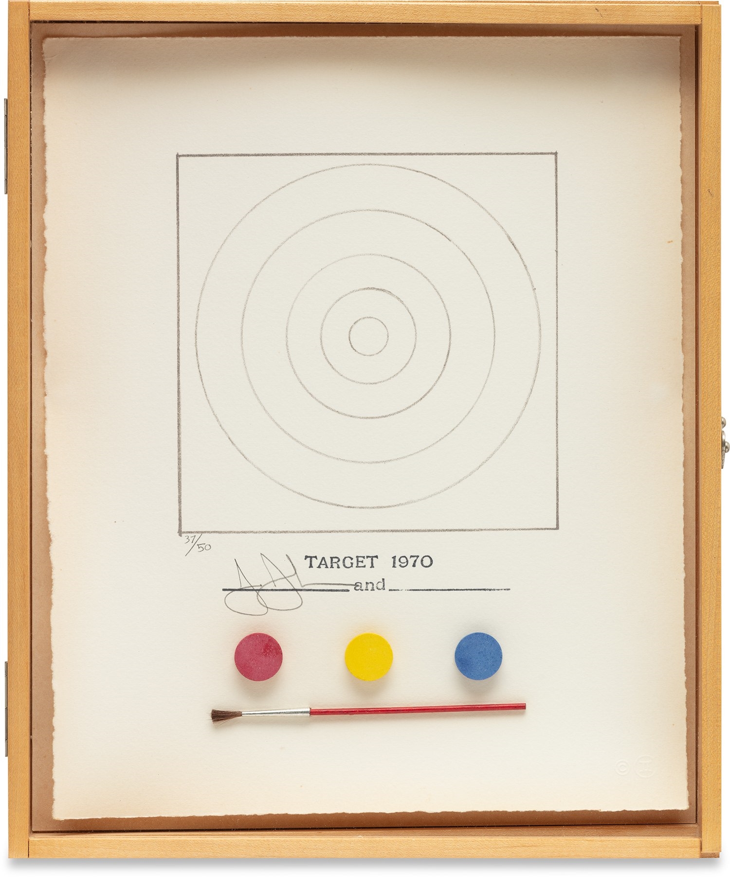 Jasper Johns | Bread (Circa 1969) | MutualArt