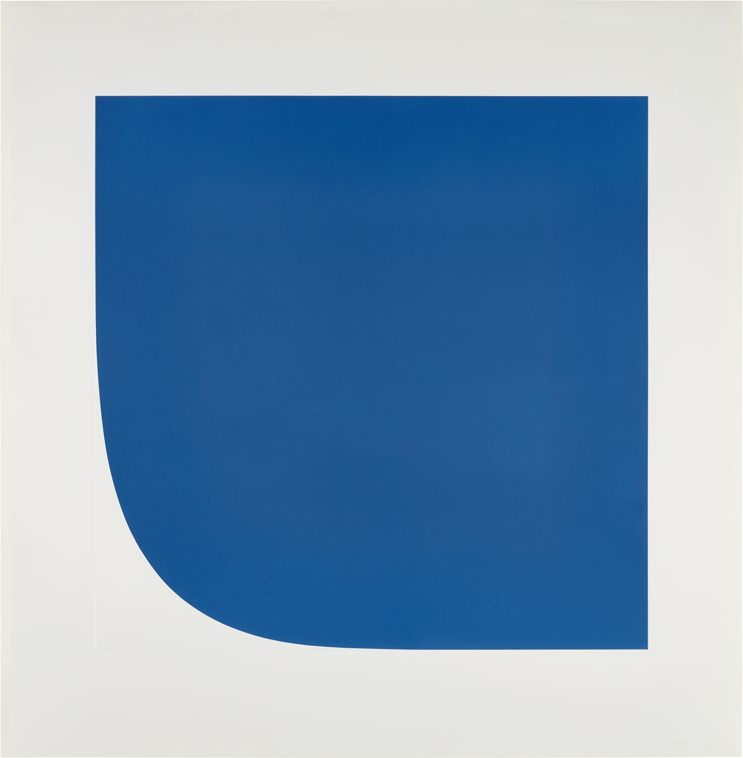 Ellsworth Kelly | Untitled (Green Curve, Philadelphia) (1993) | MutualArt