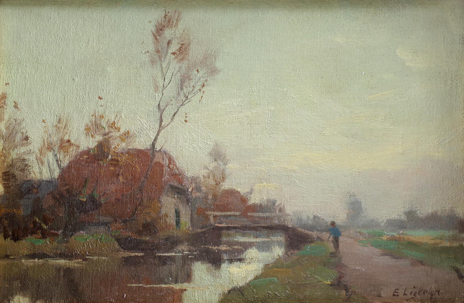 Evert-Jan Ligtelijn | Scheendijk bij Breukelen | MutualArt