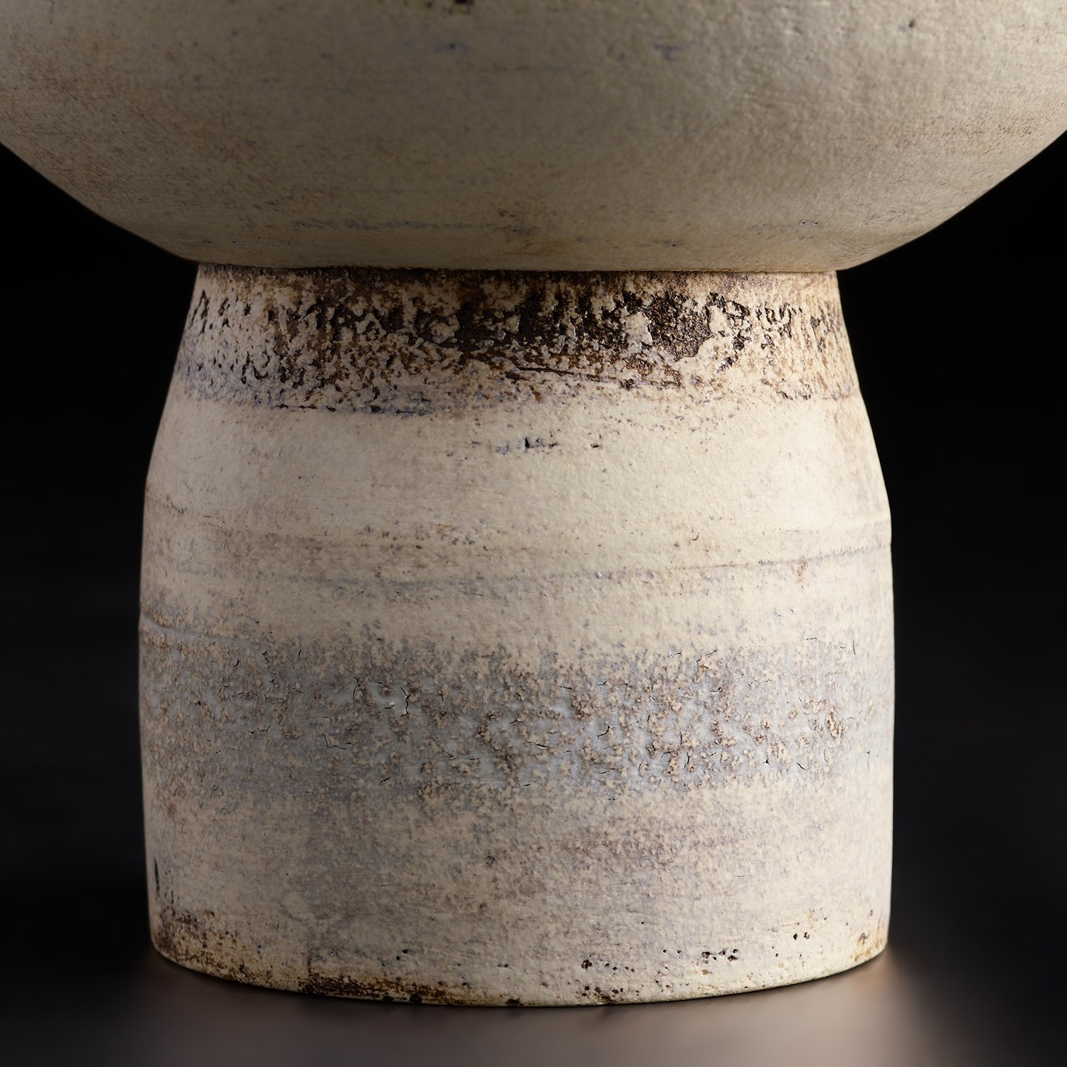 Hans Coper | Composite form with vertical impressions | MutualArt