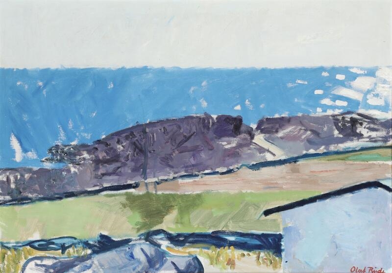 Olaf Rude | Grazing cows | MutualArt