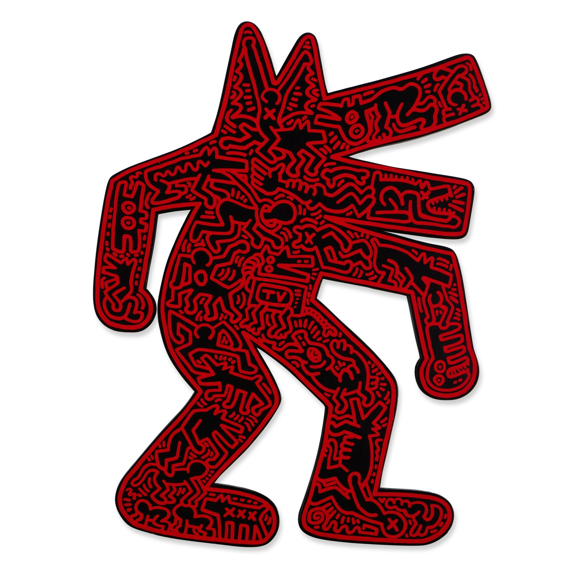 Keith Haring | Dog (1986) | MutualArt