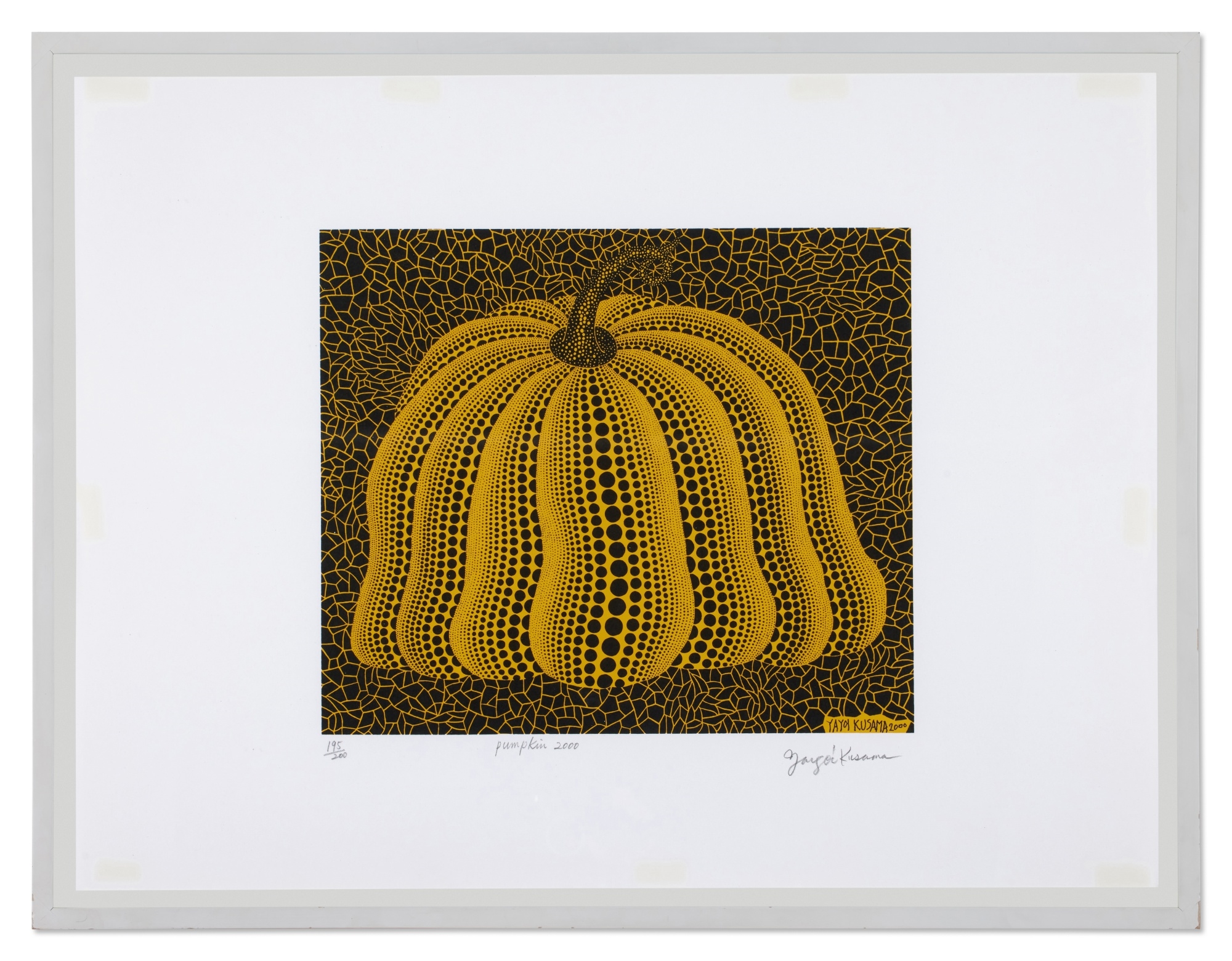 Yayoi Kusama | Pumpkin (Yellow) (2000) | MutualArt