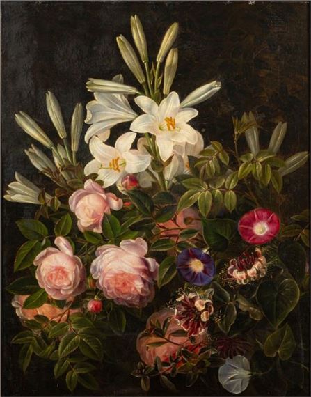 Johan Laurentz Jensen | lilies (1932) | MutualArt