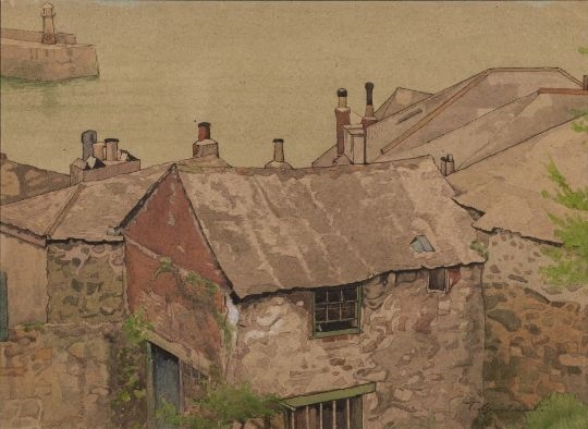 Thomas Maidment | *Thomas Maidment (British 1871-1952) Old Buildings ...