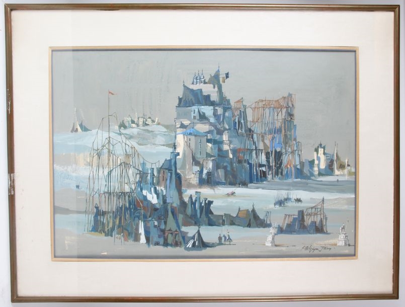 Philippe Jean | Surrealist landscape | MutualArt
