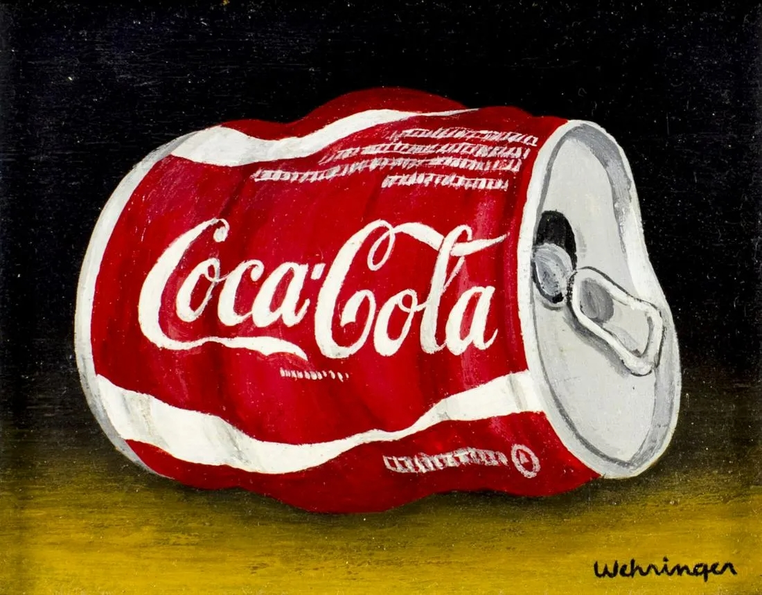 Charles Wehringer | Still Life with Coca Cola Can | MutualArt
