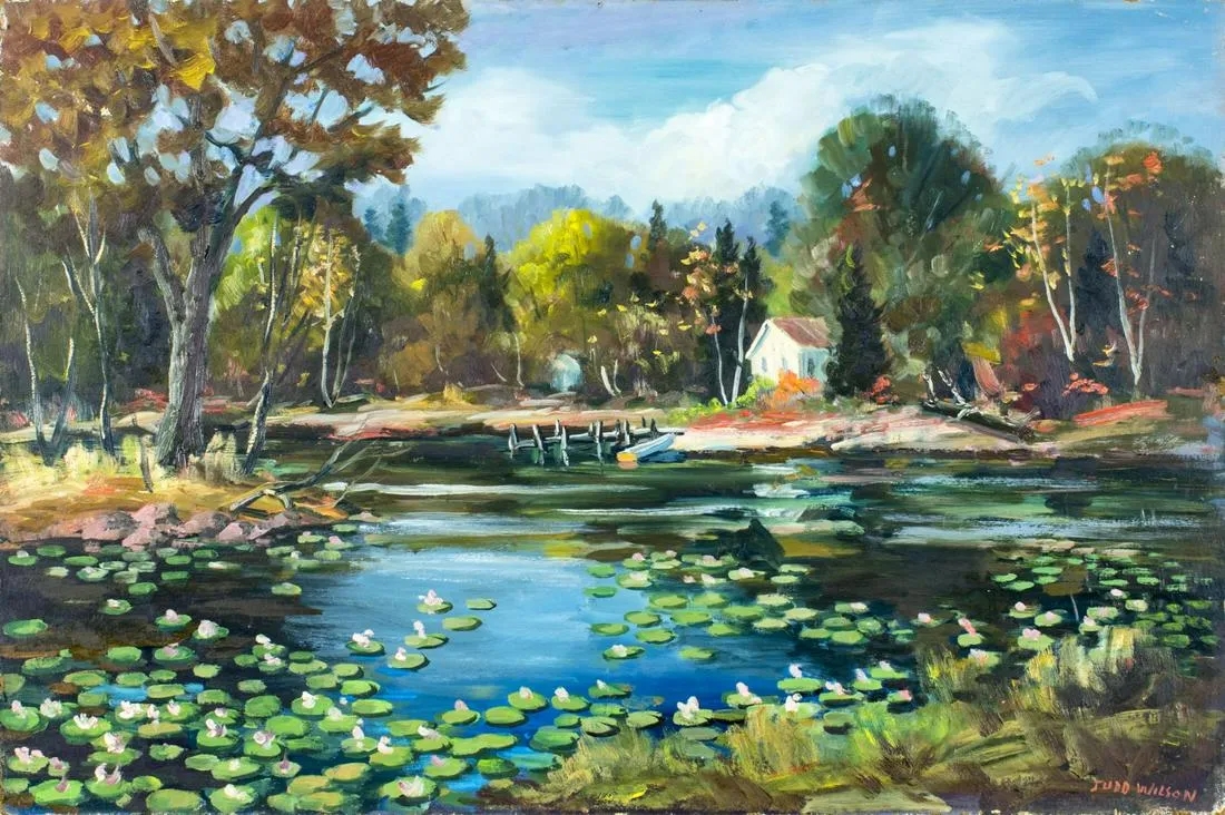 Judd Wilson | Pond Landscape | MutualArt