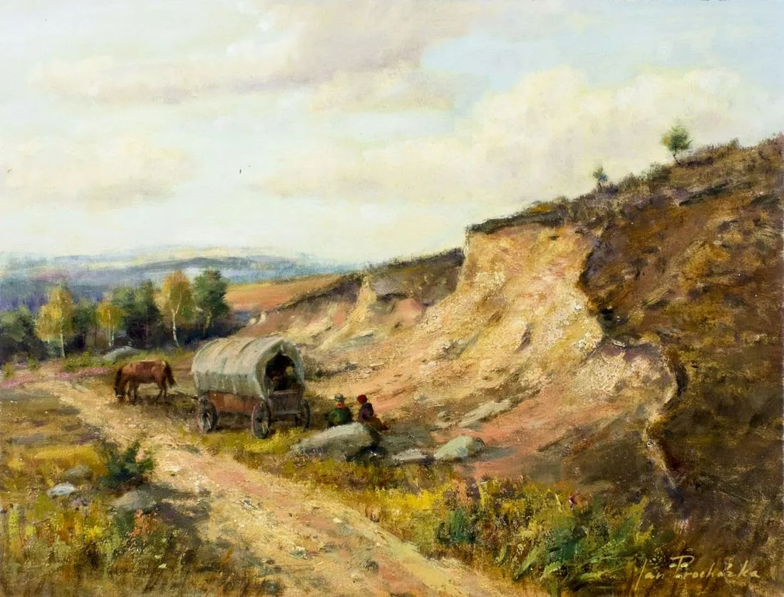 Jan Prochazka | Resting Travelers | MutualArt