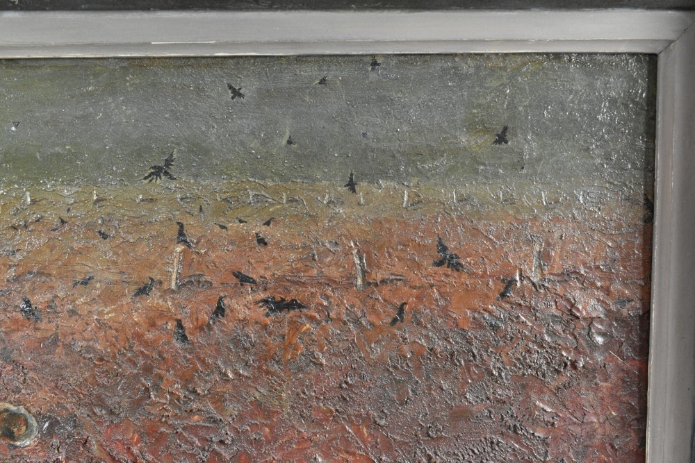 Geoffrey Norman Burnand | Battlefield with crows | MutualArt