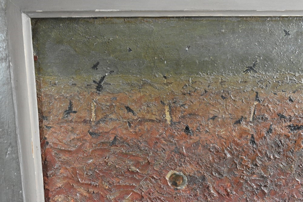 Geoffrey Norman Burnand | Battlefield with crows | MutualArt