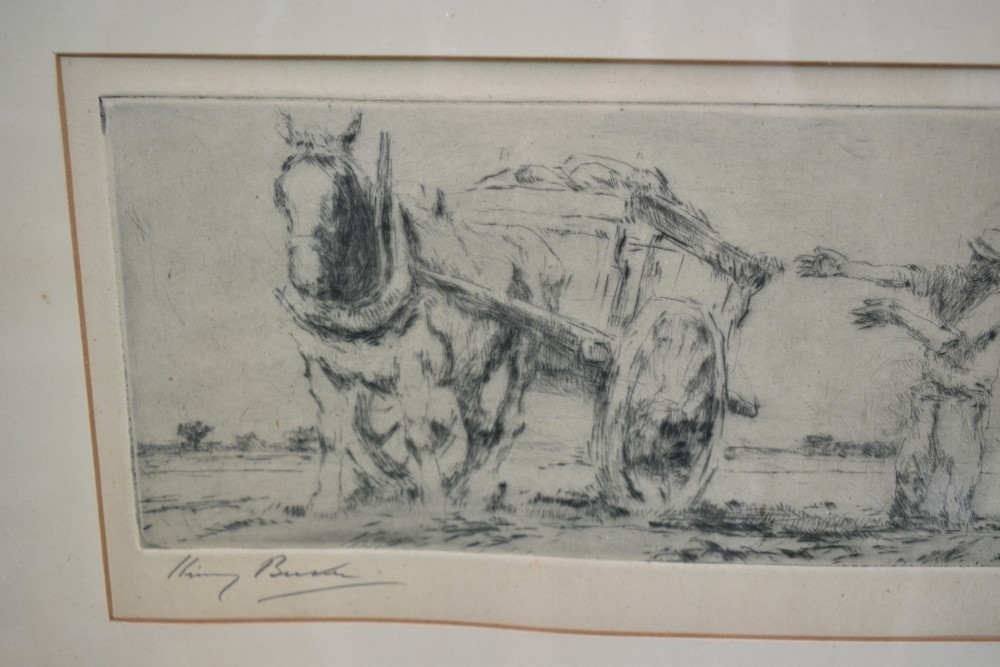 Harry Becker | Loading the Wagon | MutualArt