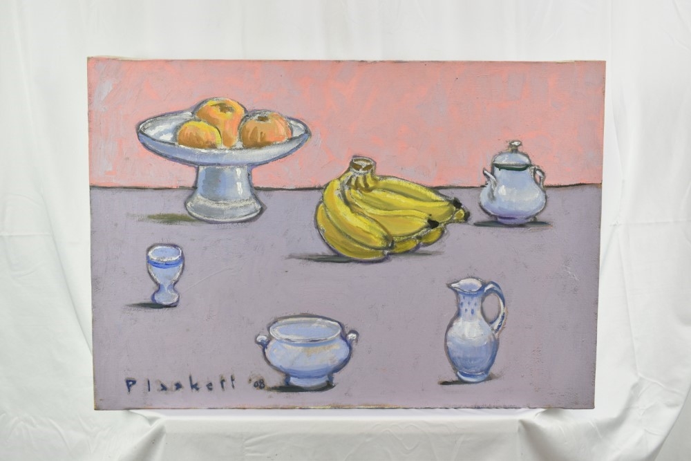 Joseph Francis Plaskett | Still Life with Bananas and Apples | MutualArt