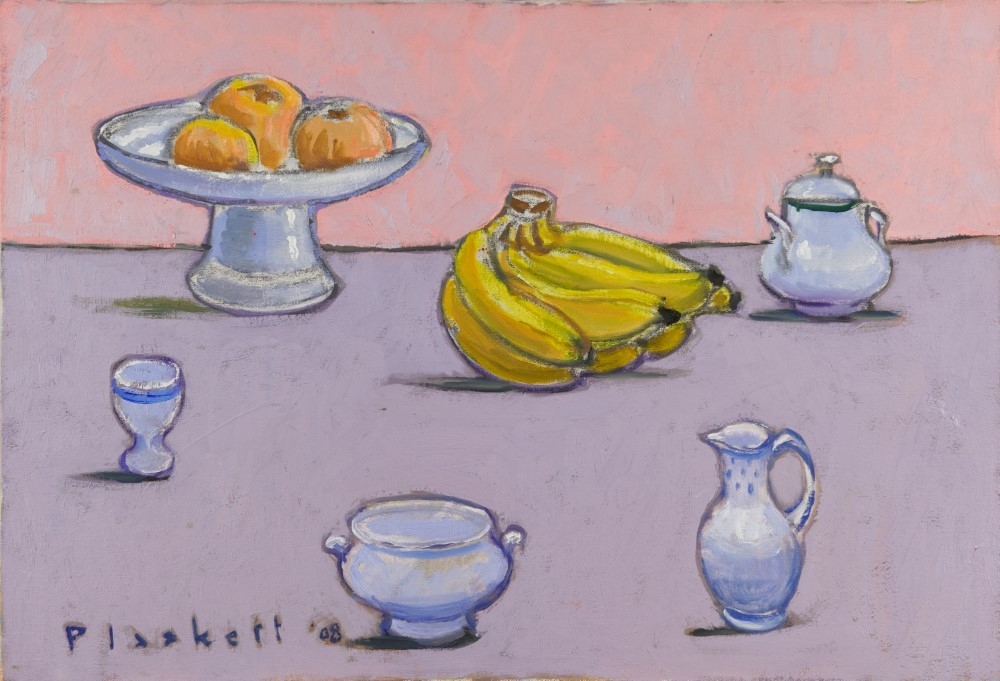 Joseph Francis Plaskett | Still Life with Bananas and Apples | MutualArt