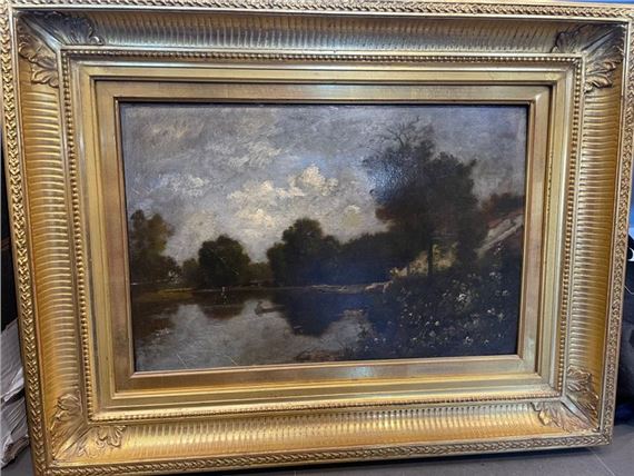 Léon Richet | The pond | MutualArt