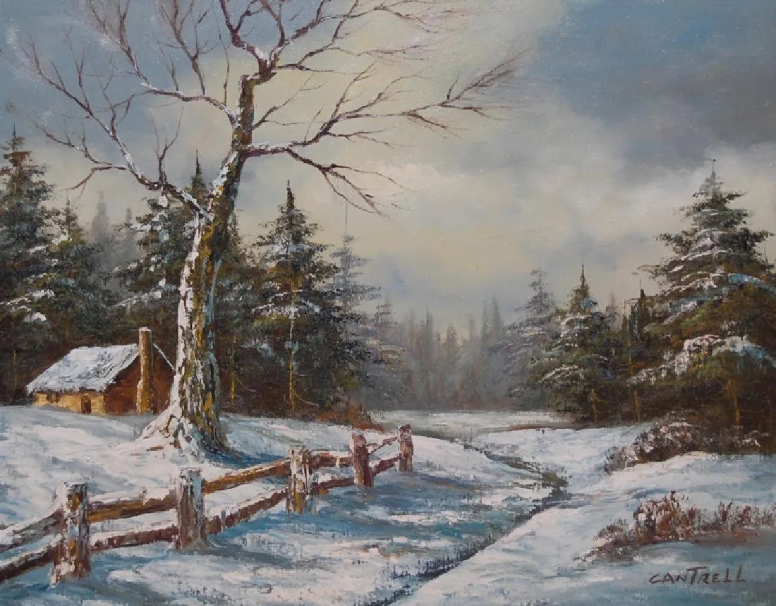 Phillip Cantrell | Winter Landscape | MutualArt